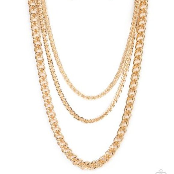 paparazzi | Jewelry | Paparazzi Chain Of Champions Gold | Poshmark